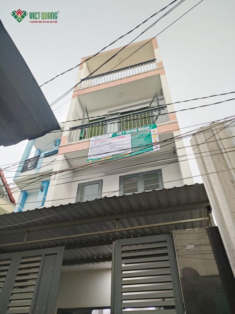 Sửa nhà 3 tầng sân thượng nhà Anh Thịnh ở Bình Tân